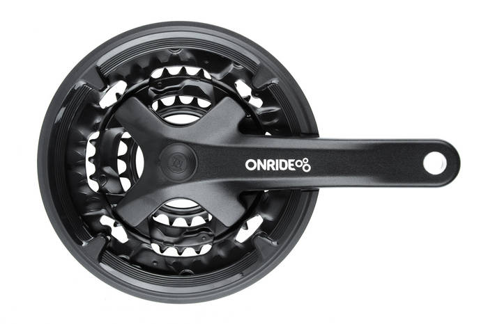 Шатуны ONRIDE Trio 920P, под квадрат, 170мм, 22-32-44T, на 9 скоростей ...