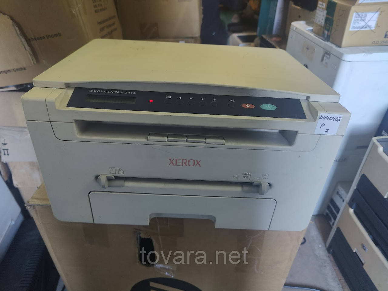 Лазерный МФУ Xerox WorkCentre 3119 с картриджем № 24140407: продажа ...