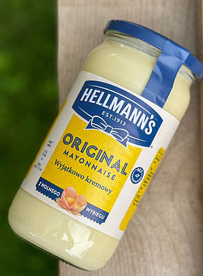 Майонез Hellmann's Original Mayonnaise 322 г (ID#2626402986), ціна: 165 ...