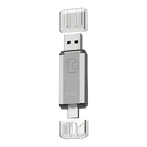 USB Flash Drive T&G 64gb USB/Type C 009 Колір Срібло (ID#2587598463 ...
