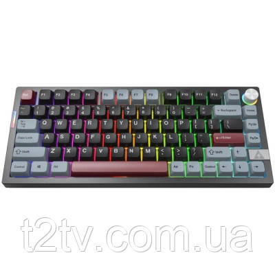 Клавіатура MONTECH MKey Pro Darkness Wireless/Bluetooth UA Black/Beige ...