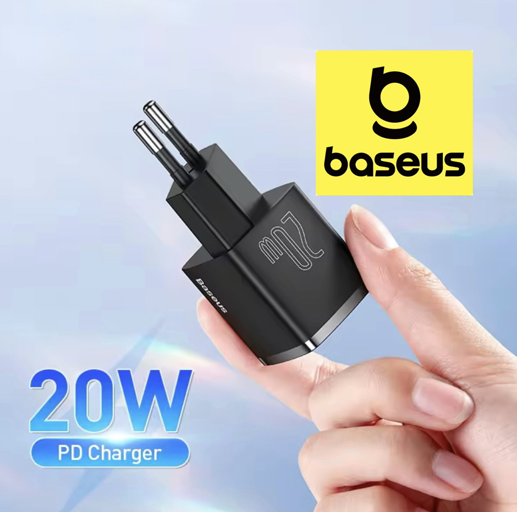 BASEUS 20W Type-C Адаптер Швидкої Зарядки Baseus Cube PD Quick Charger ...