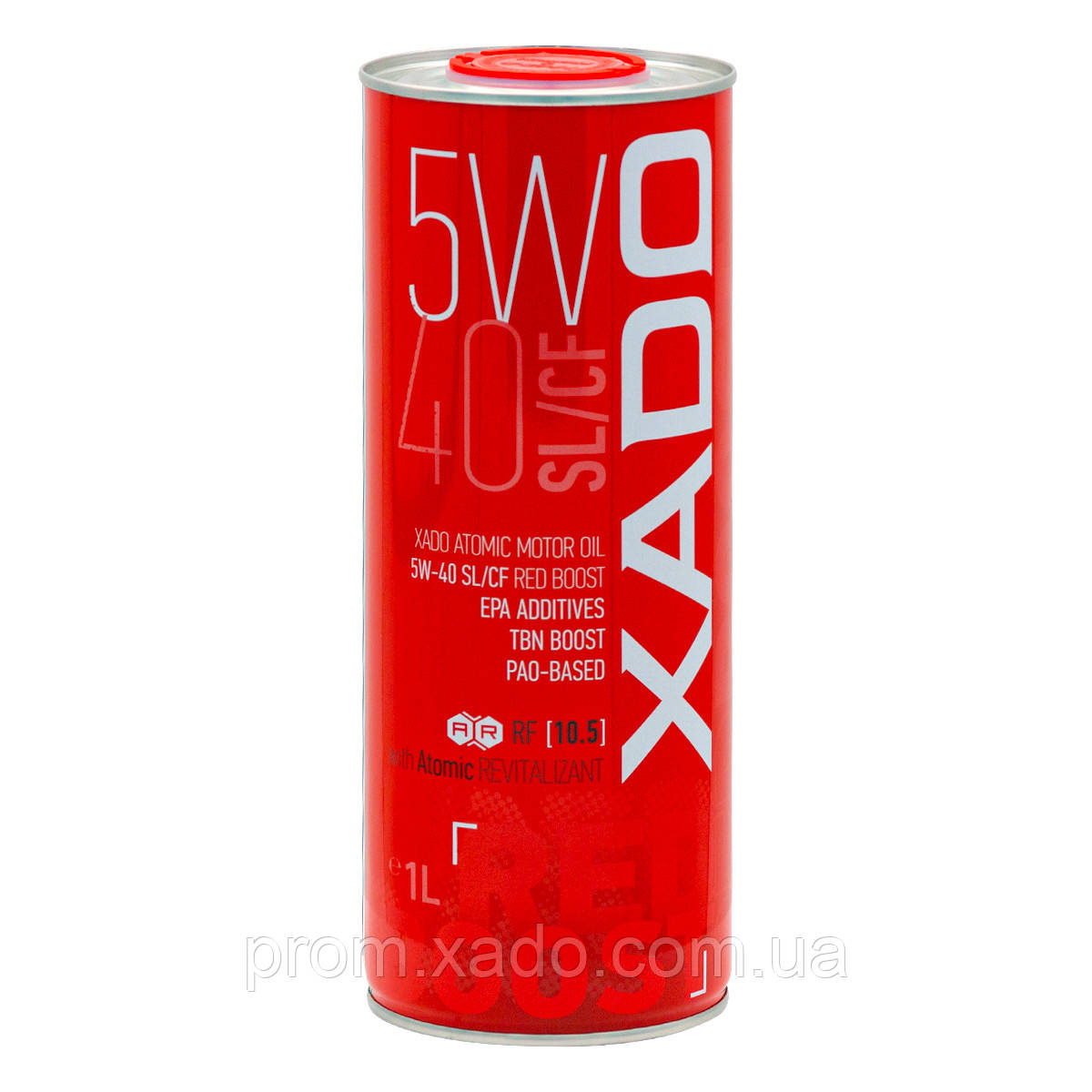 Моторна олива XADO Atomic Oil 5W-40 SL/CF RED BOOST синтетична 1 л ...