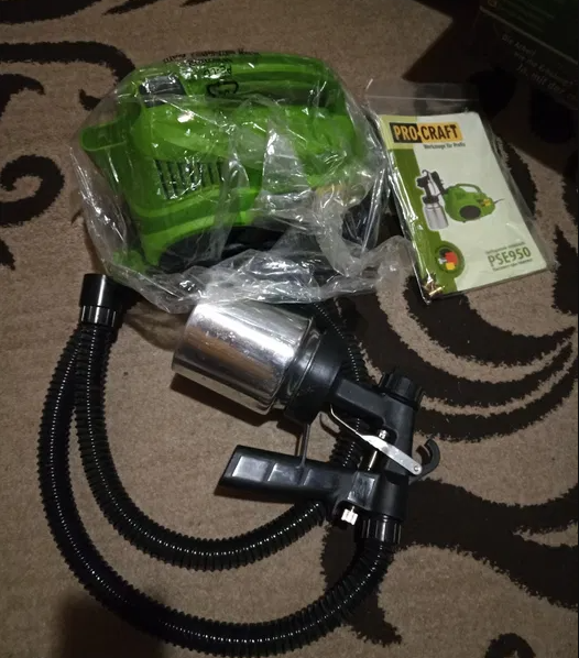 Фарбопульт PSE950 Фарбопульт для фарбування авто Procraft Професійний пістолет-розпилювач для ...