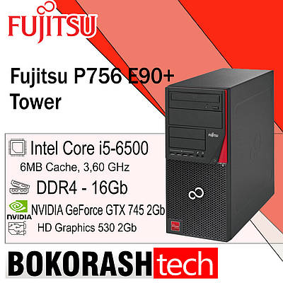 Комп'ютер для інтернету та документів Fujitsu P556 E90+ Intel i3-6100 ...