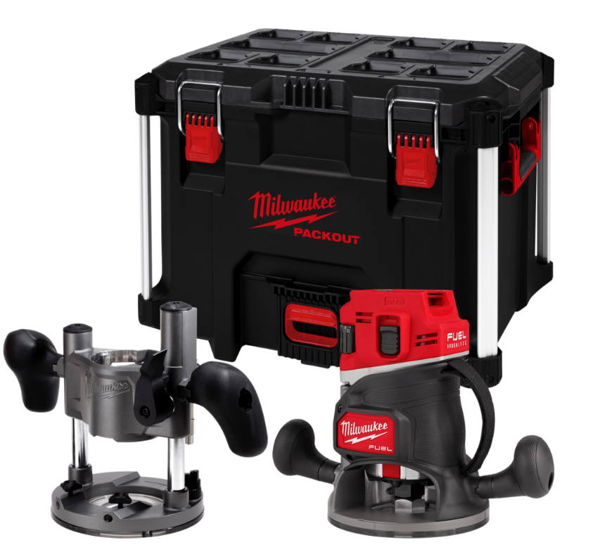 Фрезер акумуляторний крайковий безщітковий MILWAUKEE M18 FR12KIT-0P ...