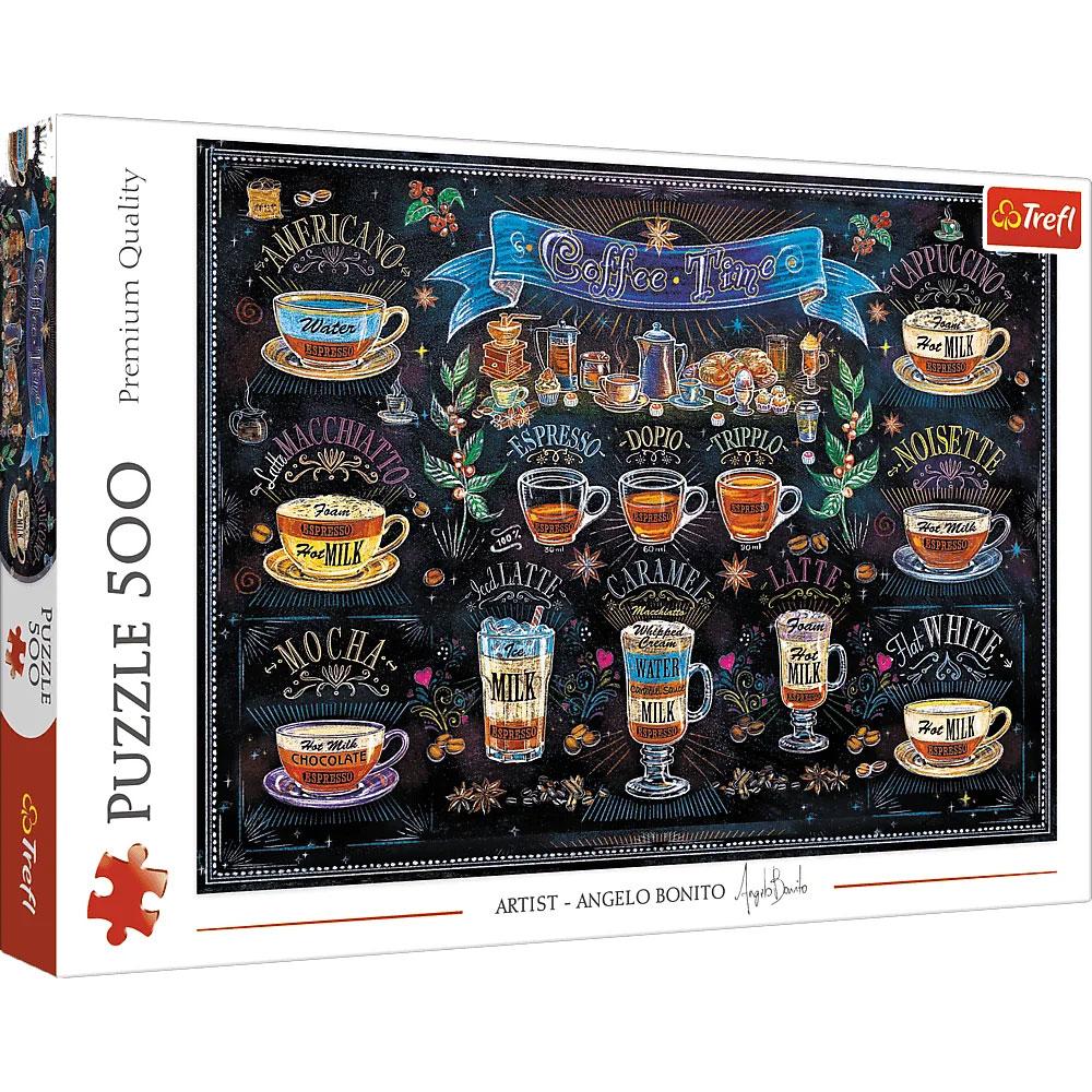 Пазли Trefl 500 елементів "Час пити каву" 48 х 34 см (ID#2589875348), ціна: 201.90 ₴, купити на ...