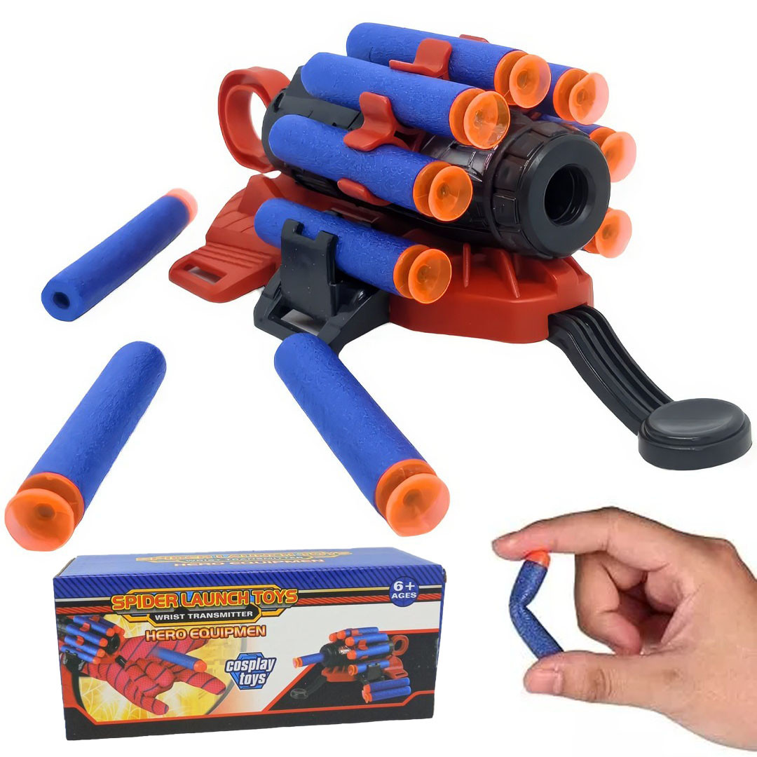 Перчатка бластер человека паука, Spider man glooves / Бластер ...