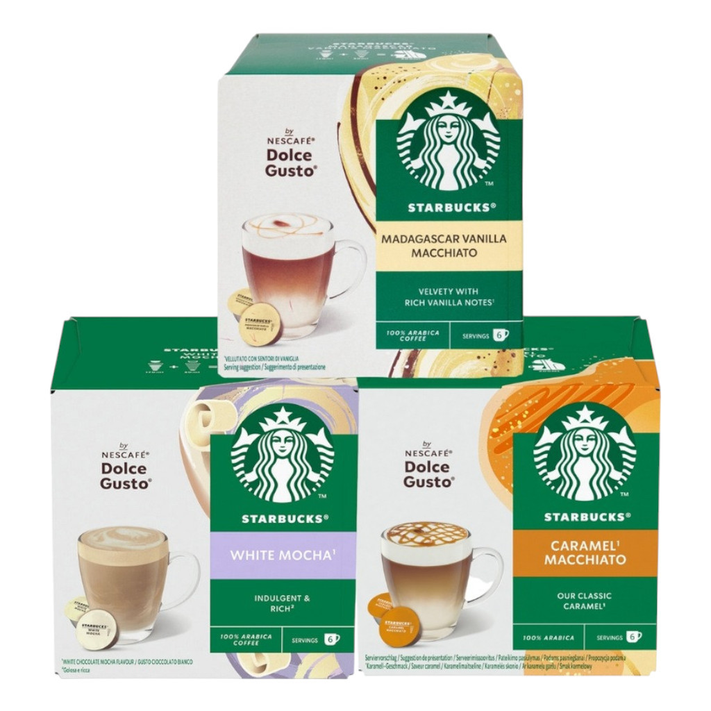 Набір кави в капсулах Starbucks Nescafe Dolce Gusto Mix – 36 капсул ...
