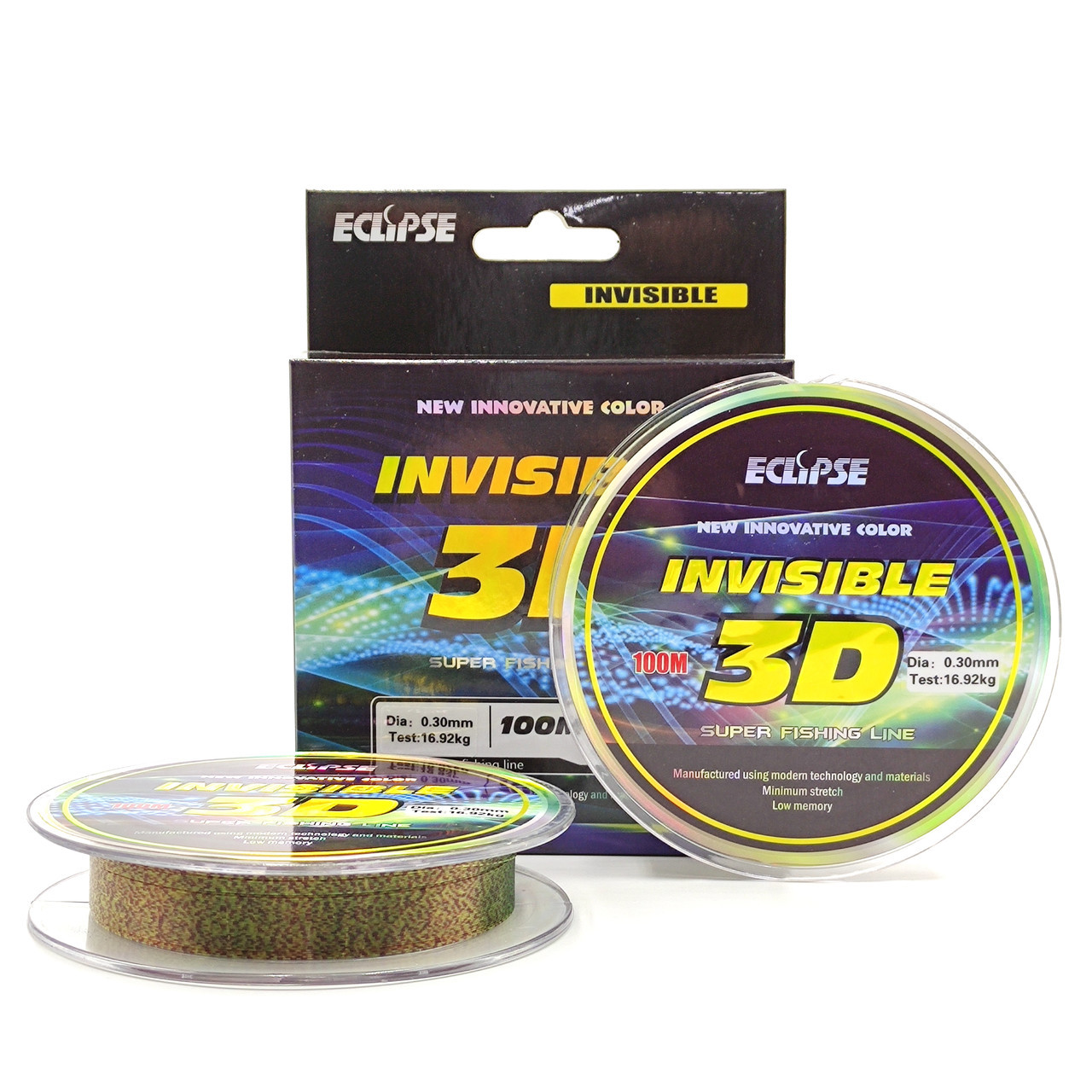 Волосінь ECLIPSE Invisible 3D 100m 0.30 mm - купити за найкращою ціною ...