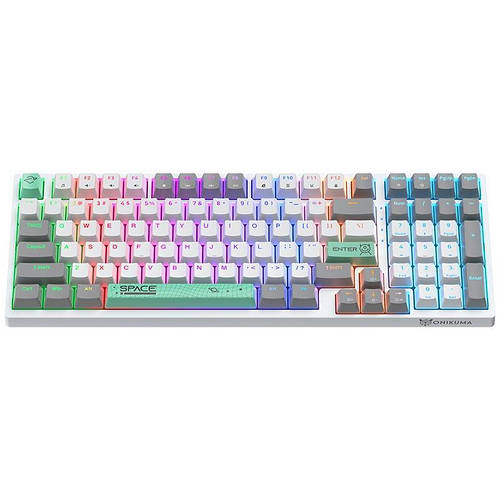 Клавіатура Onikuma Three Color Wired Mechanical Keyboard 98 Keys G38 ...