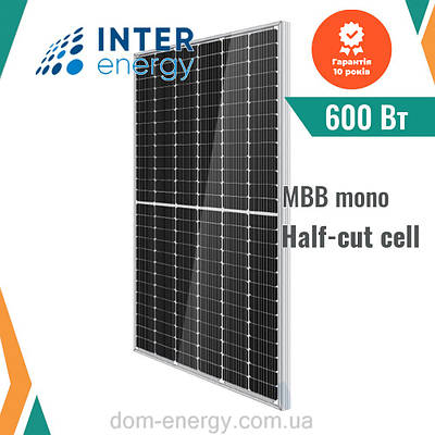 Солнечная панель Inter Energy 182x182/M/72/600MH (ID#2565112996), цена ...