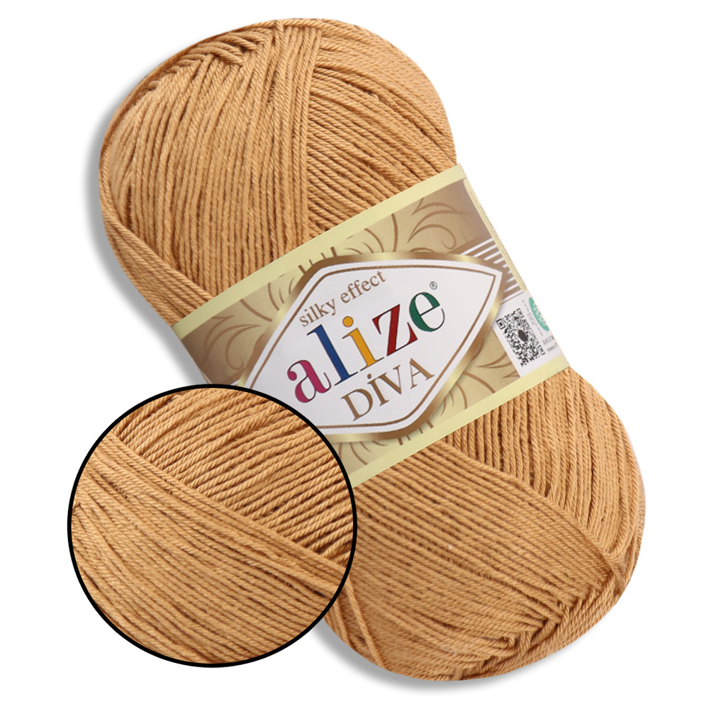 Alize Diva, Карамель №369 - купить интернет-магазин товаров для ...