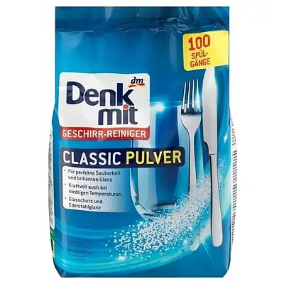 Порошок для посудомоечной машины Denkmit Powder Classic, 1,5 кг, цена ...