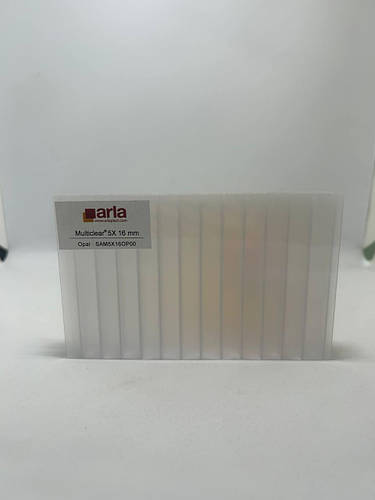 ARLA Plast Multiclear Opal стільниковий полікарбонат 2100х6000 мм 16 мм ...