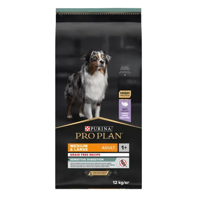 Беззерновой корм Purina Pro Plan Medium & Large Adult для взрослых ...