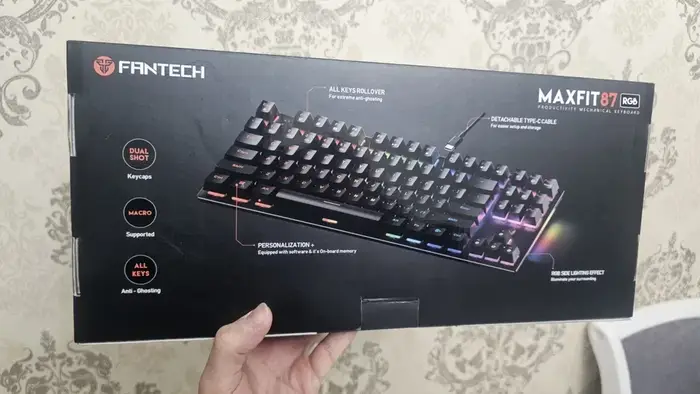 Клавіатура Ігрова Fantech MAXFIT 87 MK856 RGB (ID#2596816934), ціна ...