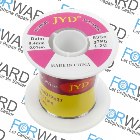 Припій для паяння Jud 100 г 0.4 мм Sn63% Pb37% RMA2% 185c, ціна: 189 ...