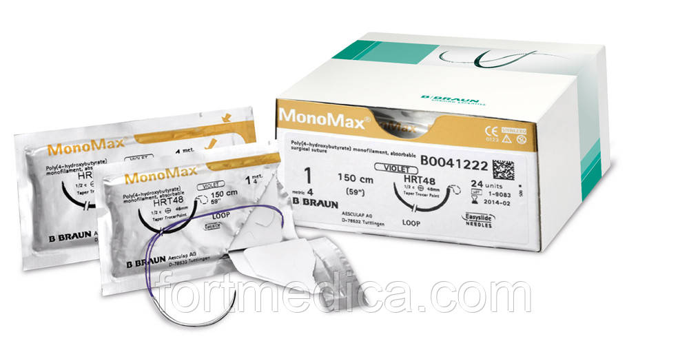 Шовний матеріал Monomax B. Braun ВСІ РОЗМІРИ, ціна — Prom.ua (ID#464918575)