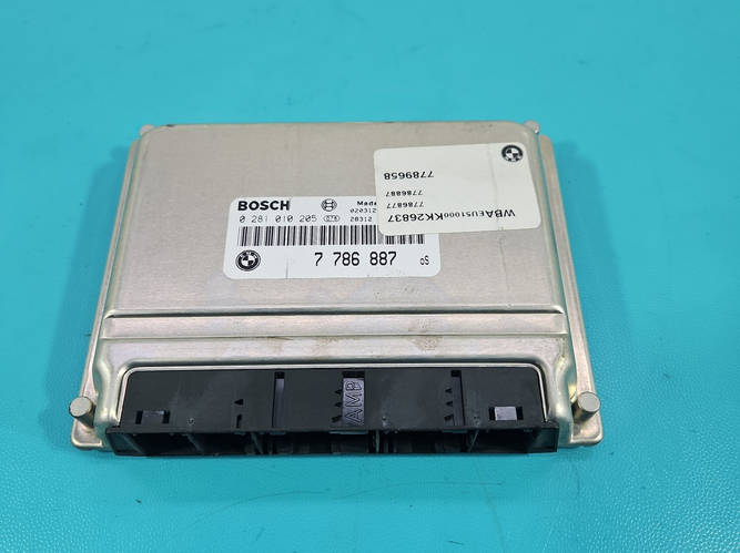 ЭБУ ECU блок управления двигателя Bmw 3 e46 2.0d 7786887, 0281010205, 13617786887 (ID#2597957130 ...