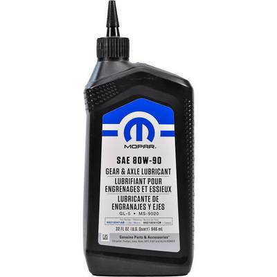 Трансмиссионное масло Mopar Gear Oil 70W-80 GL-5 0.946л (68227765AB ...