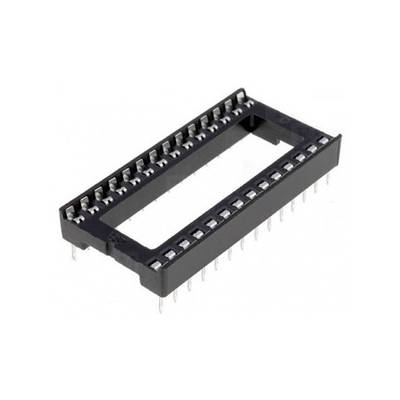 Панель SCL-28 10шт IC DIP 28 контактів широка для установки мікросхем в DIP-корпусі, ціна: 90 ...