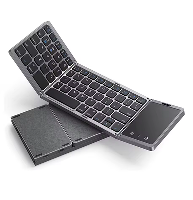 Беспроводная складная клавиатура с тачпадом Bluetooth Android, Windows, iOS, цена: 1319.12 ...