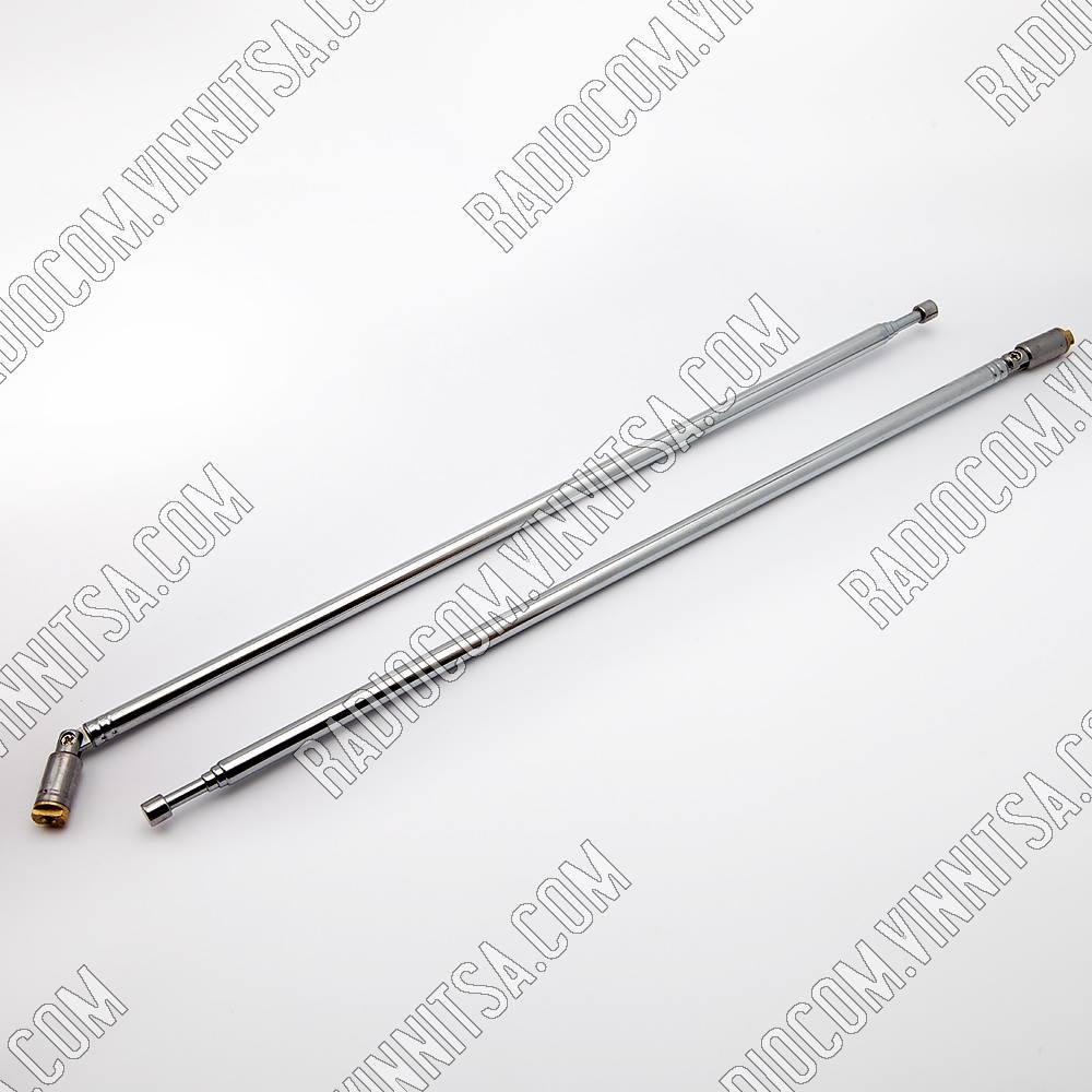 №1122/30 антена телескопічна (довжина 300/987мм, 4 сегм., діам. 7 мм ...