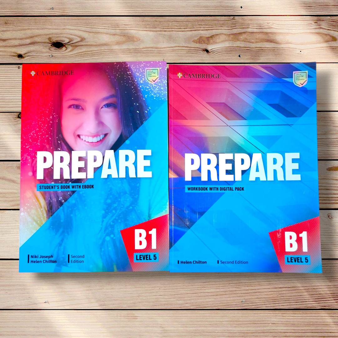 Комплект Англійська мова 9 клас Поглиблений Prepare B1 Level 5 Вид: Cambridge University Press ...