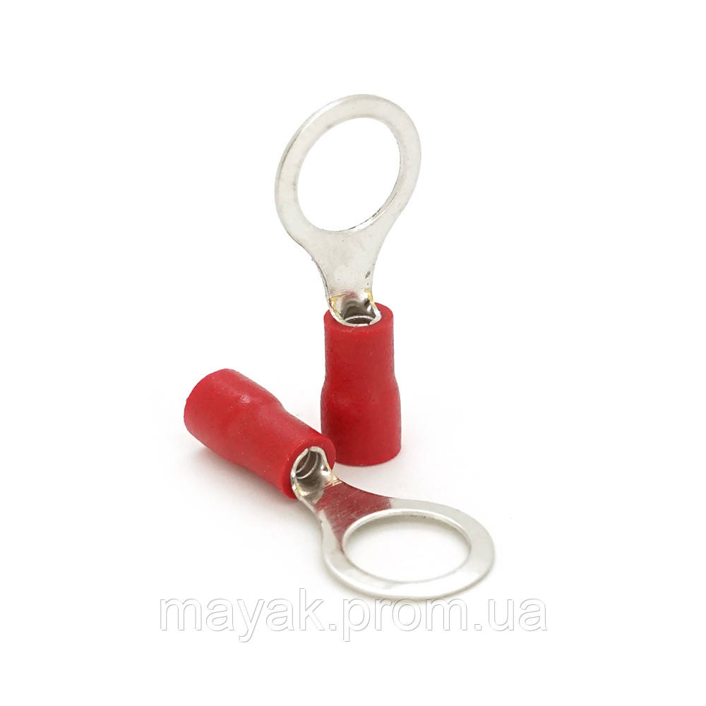 Клема тип О RV1.25-8 ізольована латунна 0.5-1.5 мм 19А 100 шт Voltronic ...