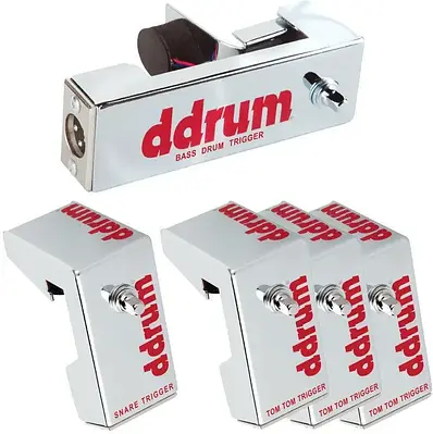 Ddrum Chrome Elite Trigger Kit - Zestaw Triggerów Perkusyjnych (52527 ...