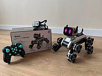 Умный робот собака восьмиколесный трюковый Stunt eight-wheel robot dog ...