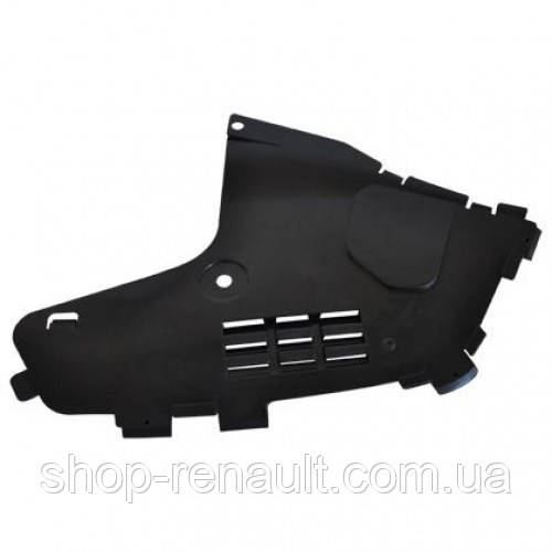 Купить Защита бампера переднего левая плоская (сторона водителя) Logan ...