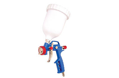 Пневмопістолет лакофарбовий HP Mastertool верхній бак 600 мл x 1.5 мм (81-8715), ціна: 449 ...