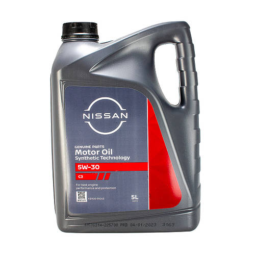 Олива моторна NISSAN Motor Oil 5W-30 C3 5л., ціна: 2019.58 ₴, купити на ...