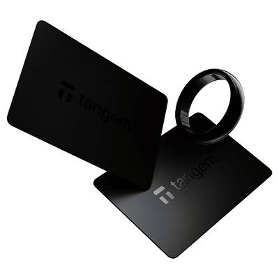 Криптогаманець Tangem Ring Wallet 2.0 набір з 2 карток та 1 кільця ...