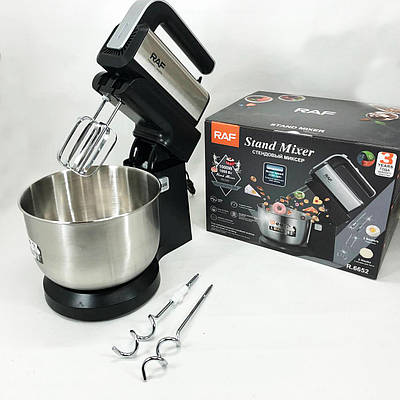 Стационарный миксер - тестомес RAF R.6661, Миксер с чашей, Тестомешалка, цена: 1695 ₴, купить на ...