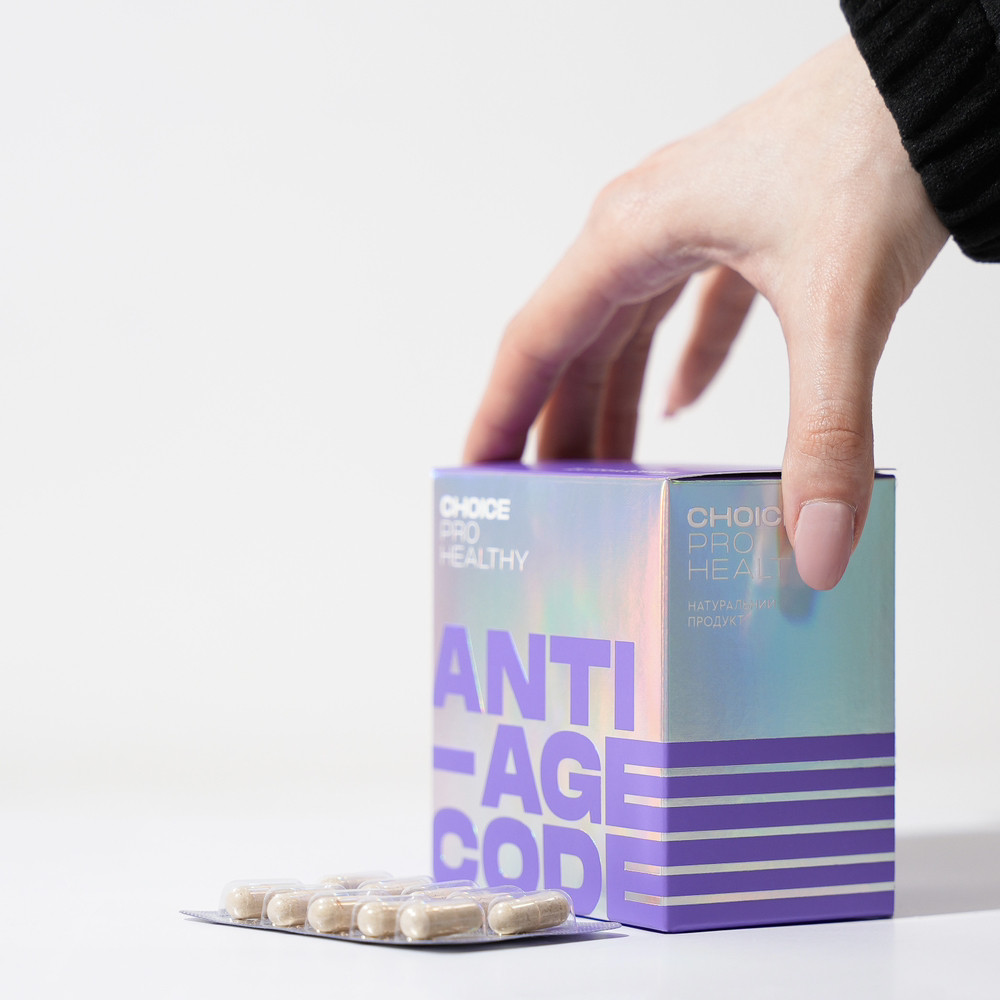 Anti-Age Code з NMN — капсули для молодості, енергії та клітинного ...