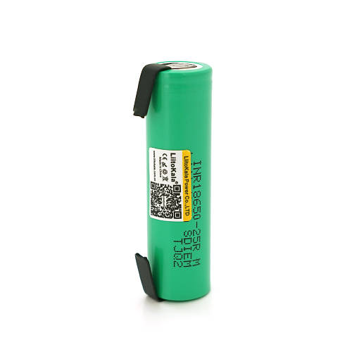 Акумулятор 18650 Li-Ion LiitoKala Lii-25R-N(Nickel), 2500mAh (2450 ...