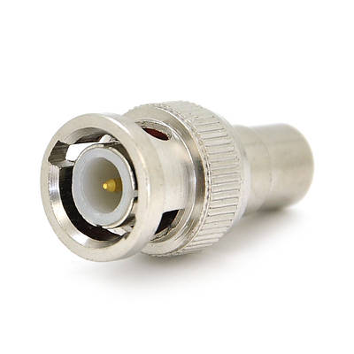 Разъем BNC-M RCA-F Voltronic переходник для видеокамеры BNC папа RCA мама подключение ...