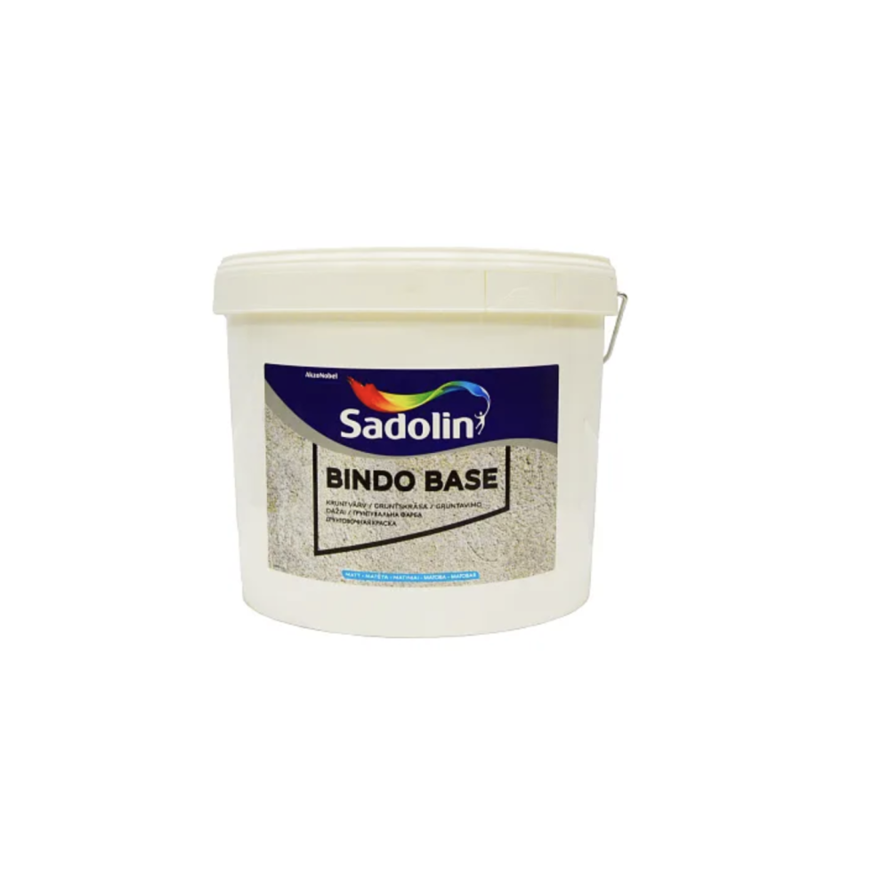 Фарба грунтувальна (грунтовка) водорозчинна Sadolin Bindo Base 10 л ...