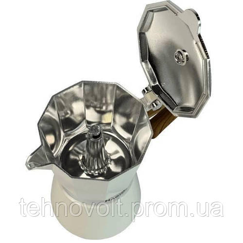 Гейзерна кавоварка MAGIO MG-1008 6 порції 300 мл, ціна: 421.43 ₴, купити на Prom.ua