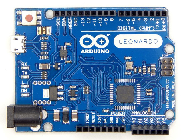 Микроконтроллерная плата Arduino Leonardo R3 (ATmega32U4) с кабелем USB: продажа, цена в Украине ...