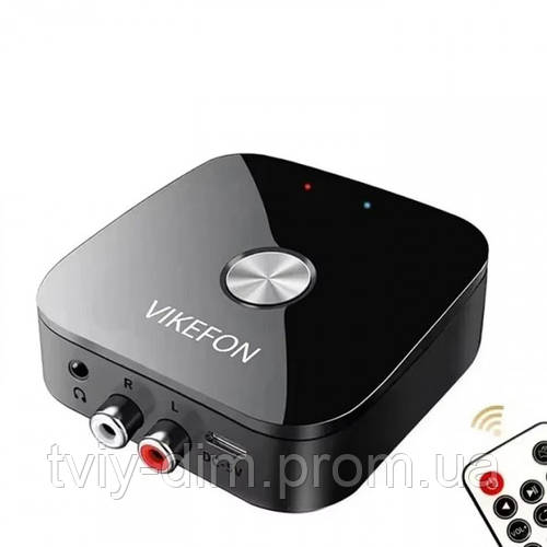 Bluetooth-ресивер Vikefon T68 з пультом керування. Bluetooth 5.4, цена ...