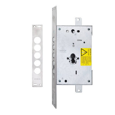 Механізм замка Securemme 2653SCR0328TT2 4-ригеля c засувкою під циліндр ...