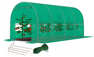 Садовая теплица с окнами FunFit Garden 9m2 = 450*200*200, цена: 4099 ...