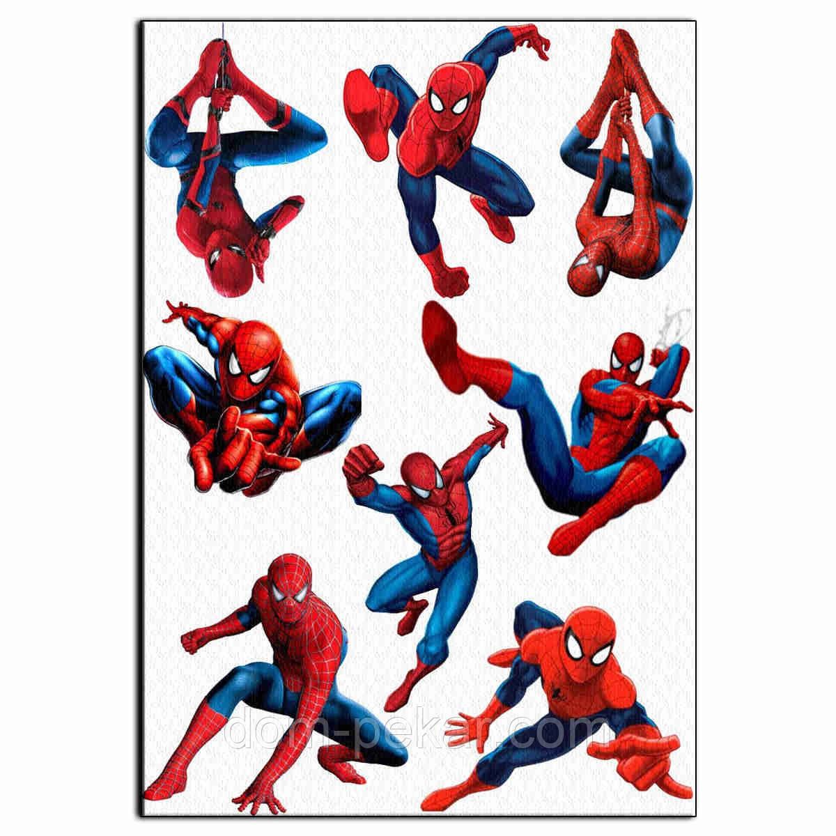 Людина павук 2 вафельна картинка від інтернет магазину «Домашній Пекар з оперативною доставкою