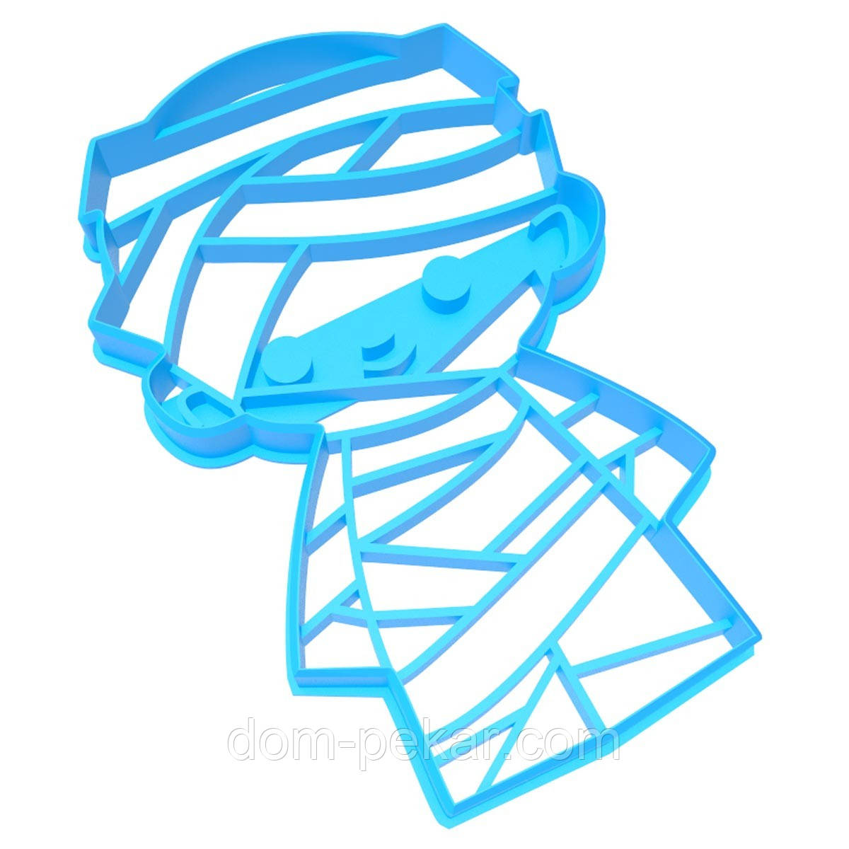 Мумія вирубка для пряників 11*7 см (3D) від інтернет-магазину «Домашній ...