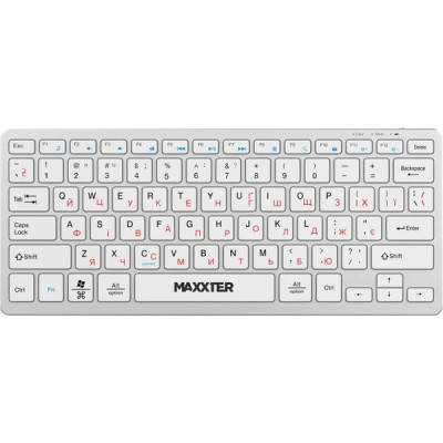 Клавіатура Maxxter KBW-C01 White KBW-C01S-UA, цена: 462 ₴, купить на Prom.ua