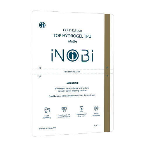 Гидрогель плёнка для планшета iNobi GOLD TG-012 / 10 штук (матовая) (ID#2616553205), цена: 2326. ...